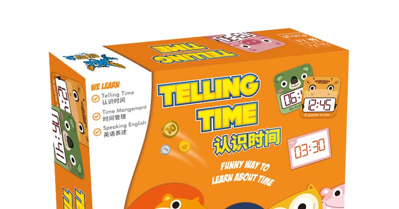 Telling Time | Board Game | BoardGameGeek