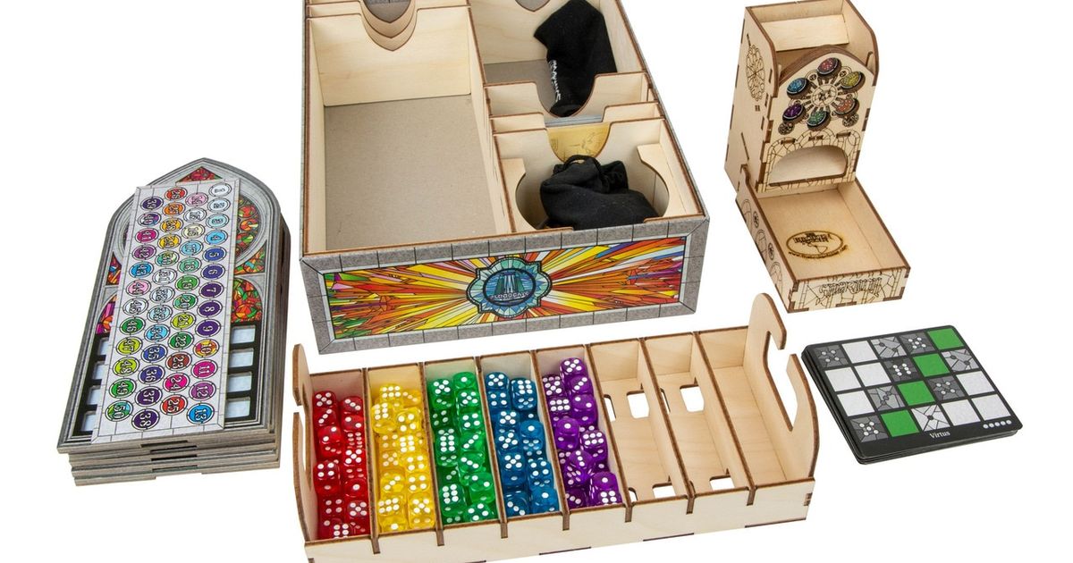 Sagrada: Broken Token Organizer | Board Game Accessory | BoardGameGeek