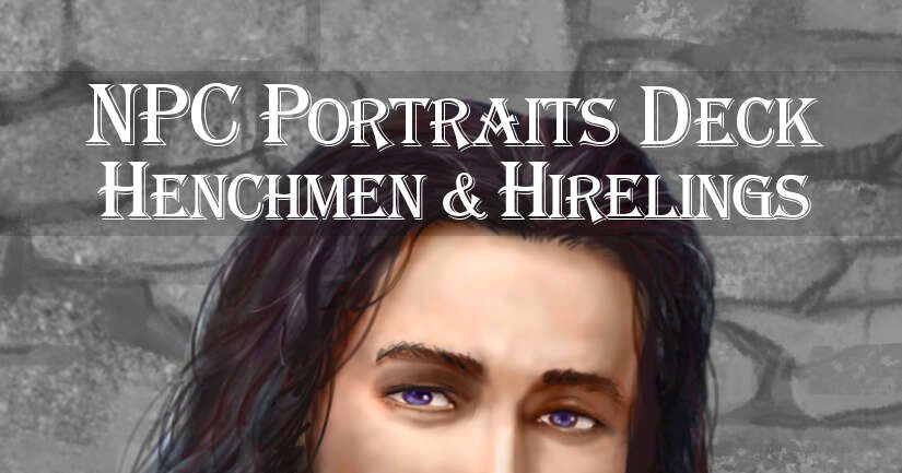 NPC Portraits Deck: Henchmen & Hirelings | RPG Item | RPGGeek