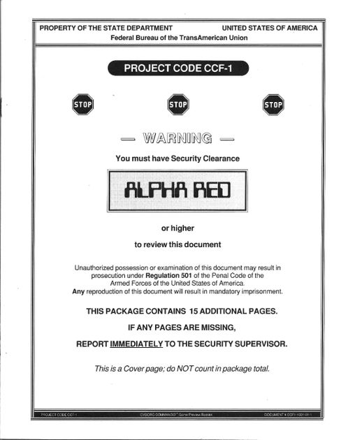 Cyborg Commando Game Preview Booklet | RPG Item | RPGGeek