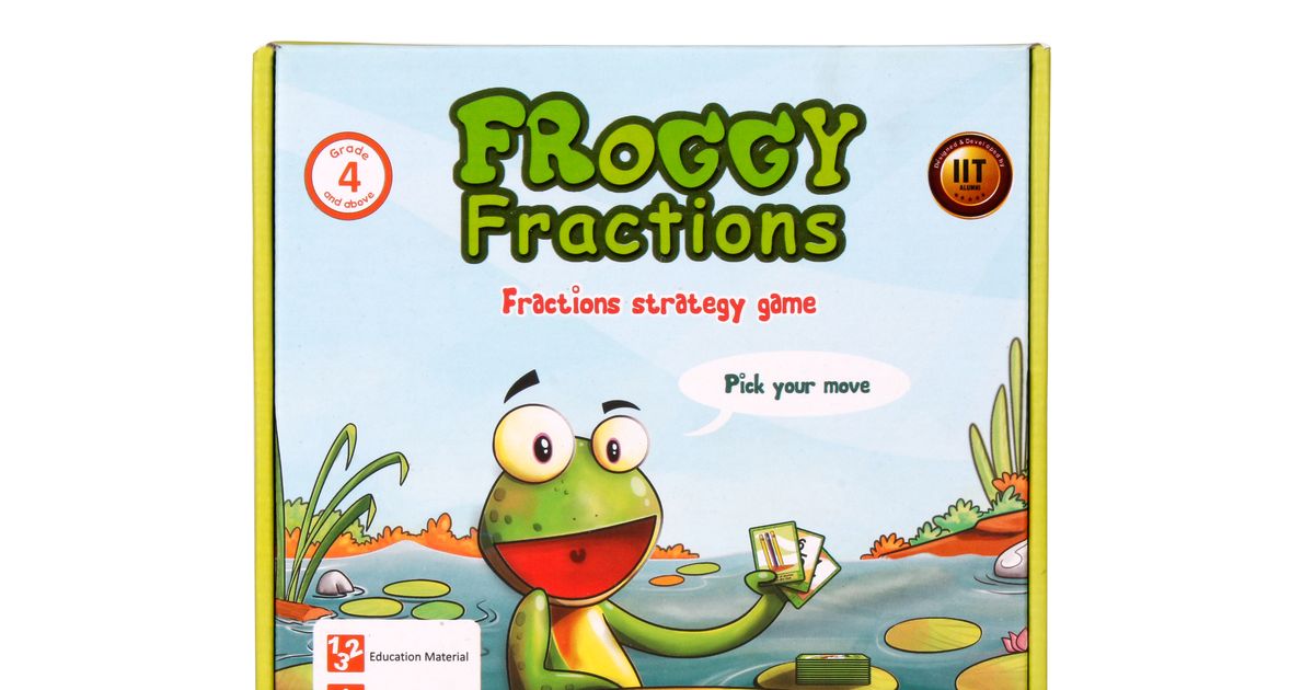Froggy Fractions | Board Game | BoardGameGeek