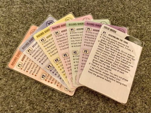 After Us Solo Mode Player Aid | After Us