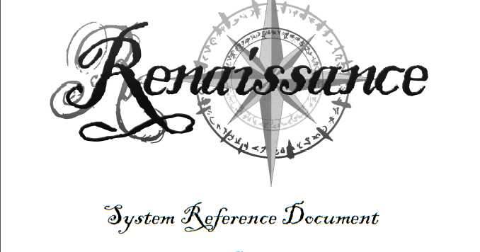 Renaissance System Reference Document | RPG Item | RPGGeek