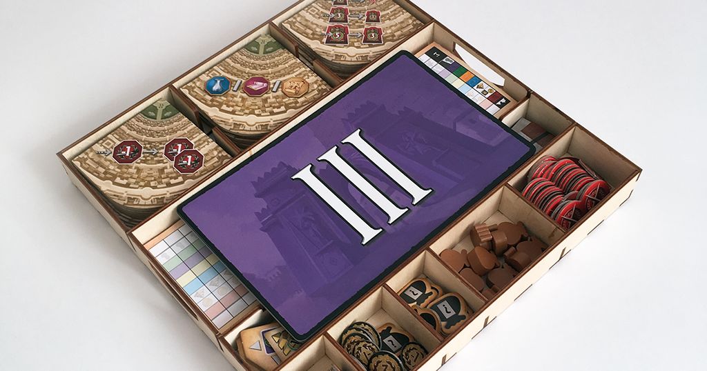 7 Wonders: Babel – The GiftForge Insert | Board Game Accessory ...