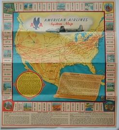 American Airlines Travel Game | Board Game | BoardGameGeek
