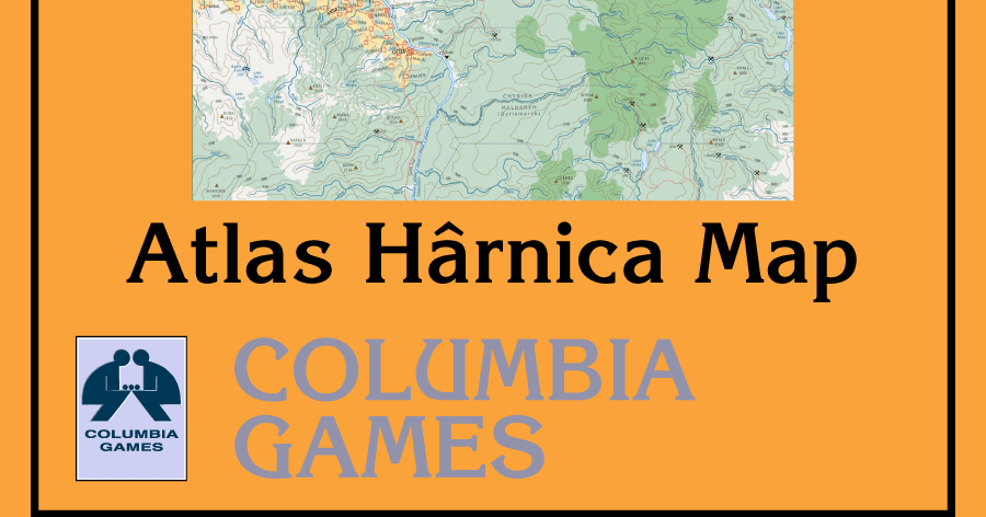 Atlas Hârnica Map L7: Chybisa (Burzyn, Geda) | RPG Item | RPGGeek
