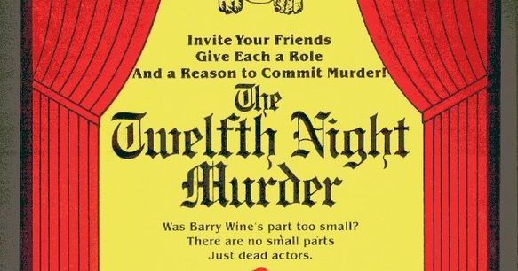 Jamie Swise Mystery Games: The Twelfth Night Murder | Board Game ...