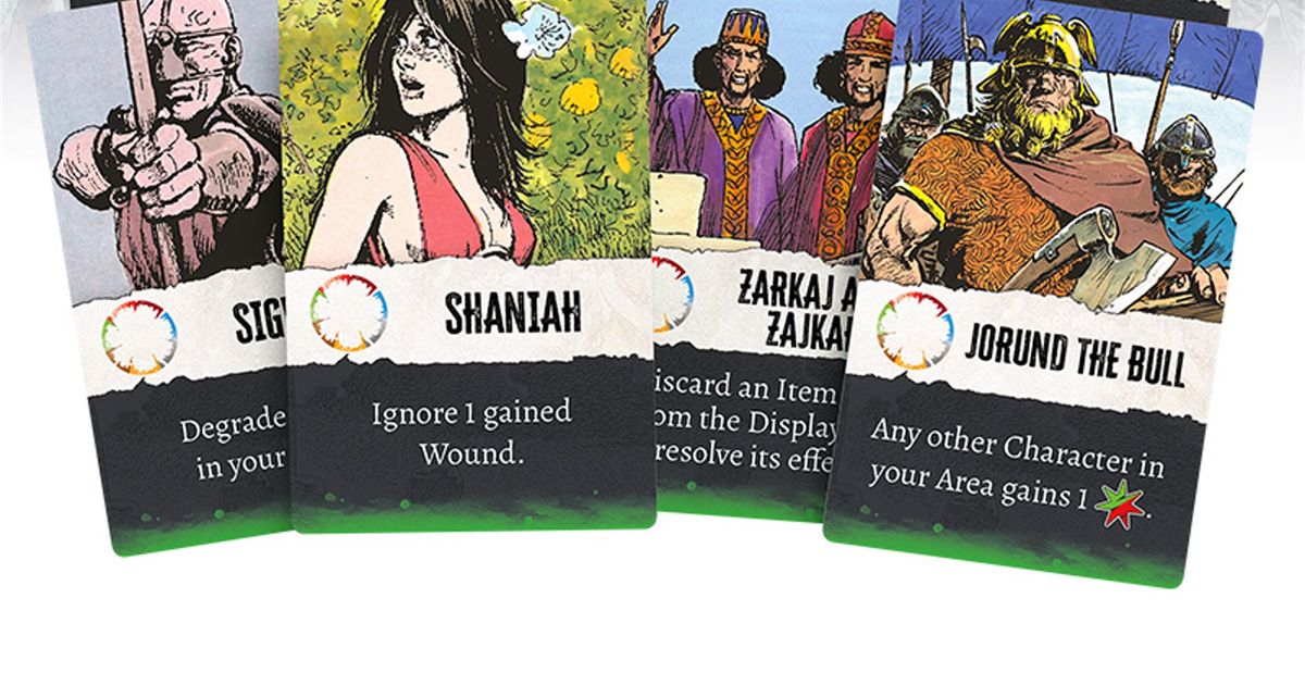 Thorgal: The Board Game – Companion Cards | Board Game | BoardGameGeek