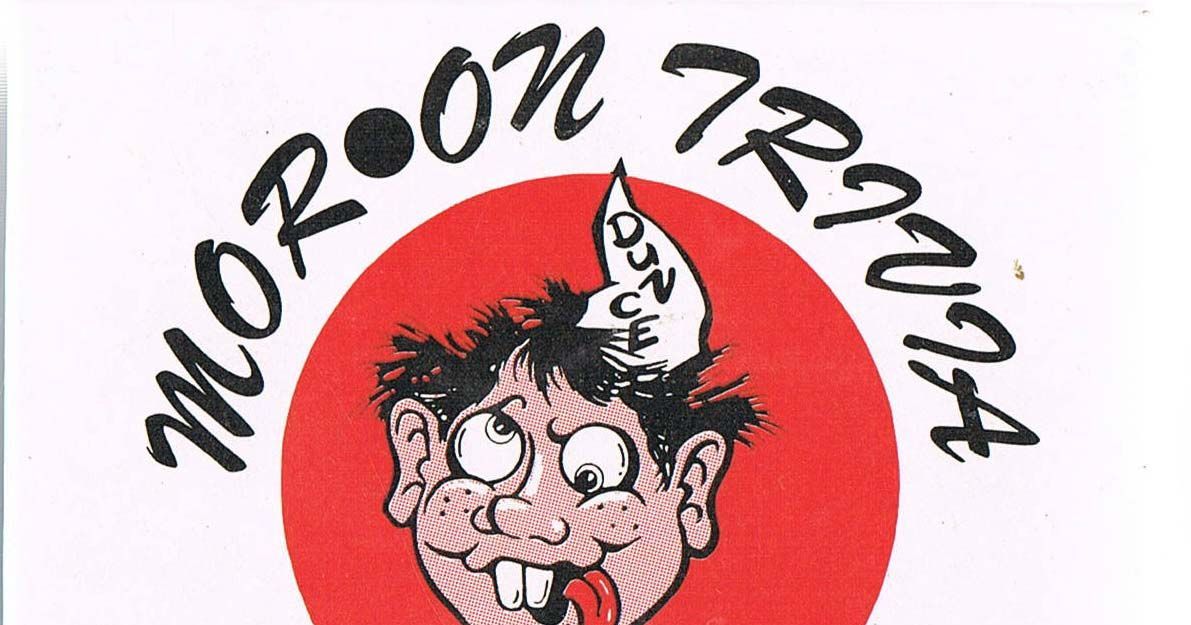 Moron Trivia | Board Game | BoardGameGeek