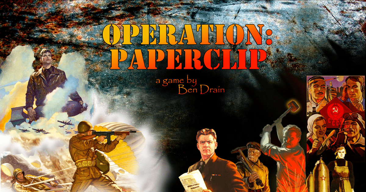 Operation: Paperclip | Board Game | BoardGameGeek