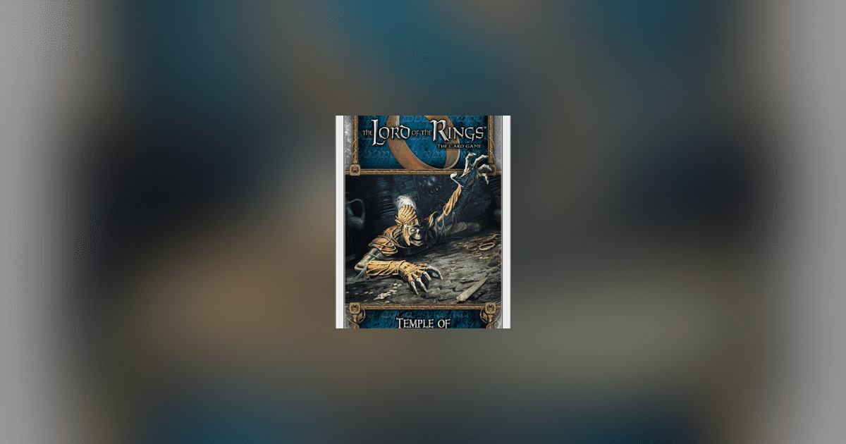 The Lord of the Rings: The Card Game – Temple of the Deceived | Board ...
