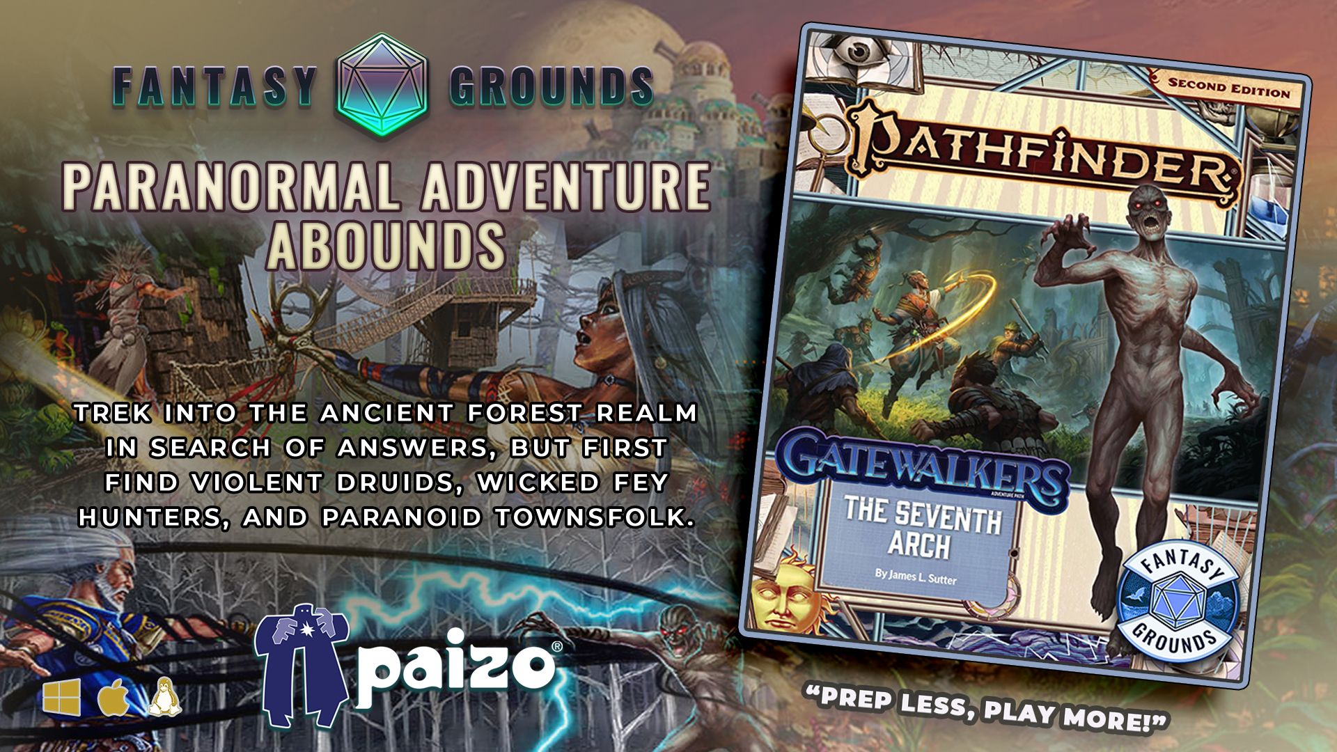Paizo Publishing - Pathfinder 2 RPG - Gatewalkers AP 1: The Seventh Arch (FG VTT) | The ...