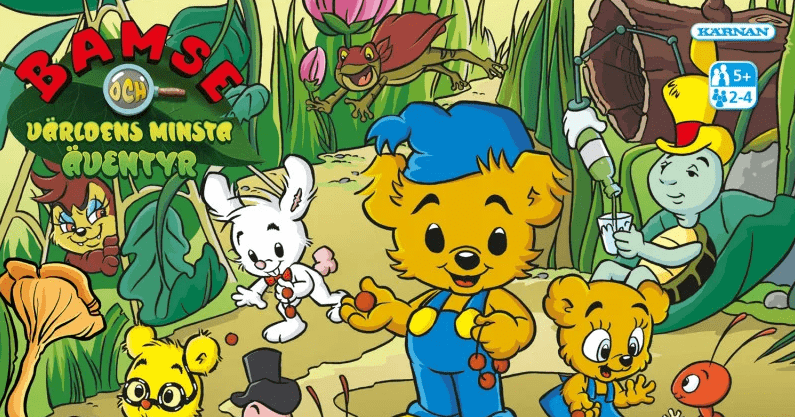 Bamse Världens minsta äventyr Spel | Board Game | BoardGameGeek