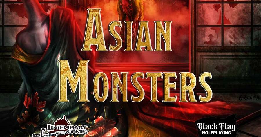 Asian Monsters (Black Flag) | RPG Item | RPGGeek