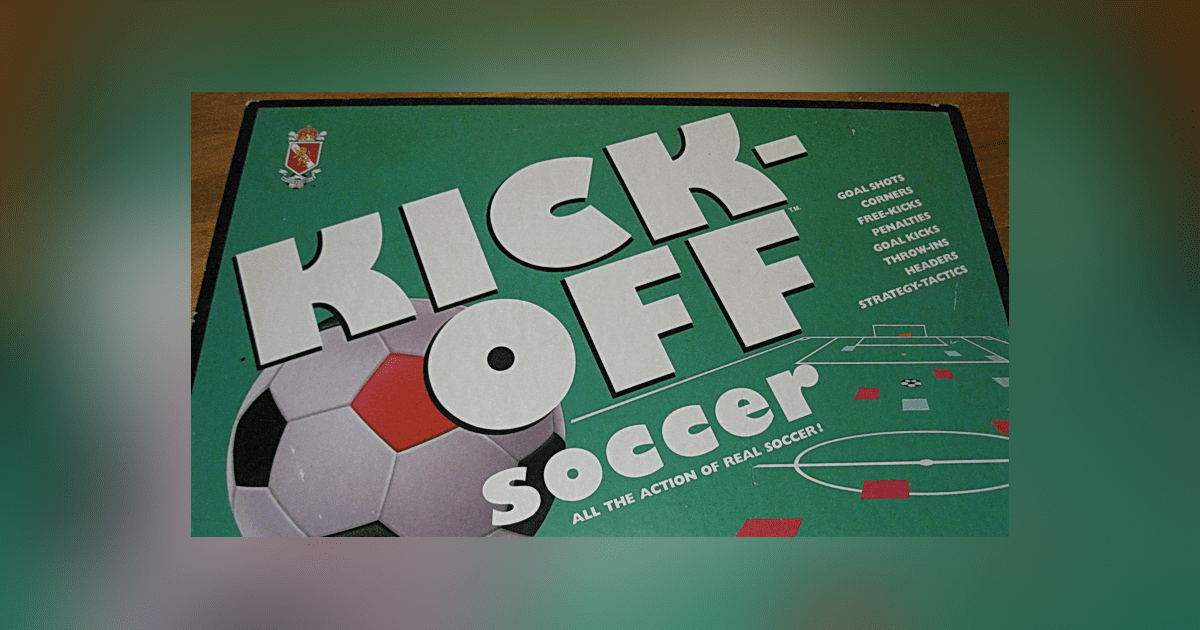Kick-Off Soccer | Board Game | BoardGameGeek