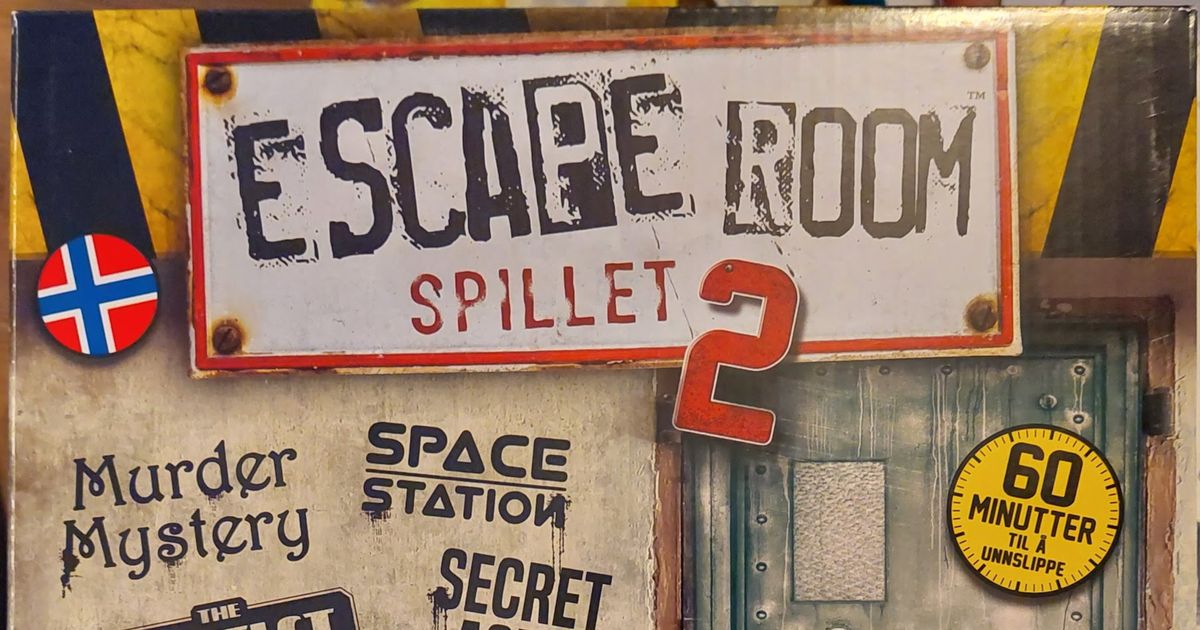 Escape Room: Spillet 2 | Board Game | BoardGameGeek