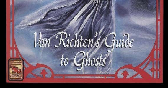 RR5: Van Richten's Guide to Ghosts | RPG Item | RPGGeek