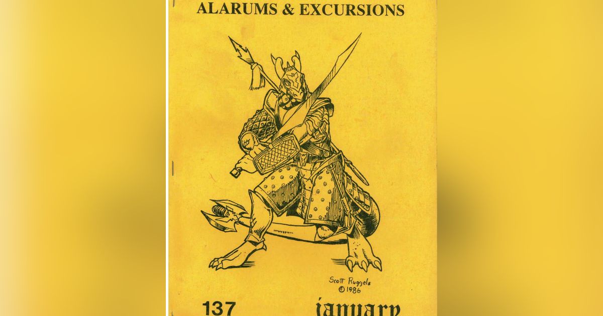 Alarums & Excursions (Issue 137 - Jan 1987) | Issue | RPGGeek