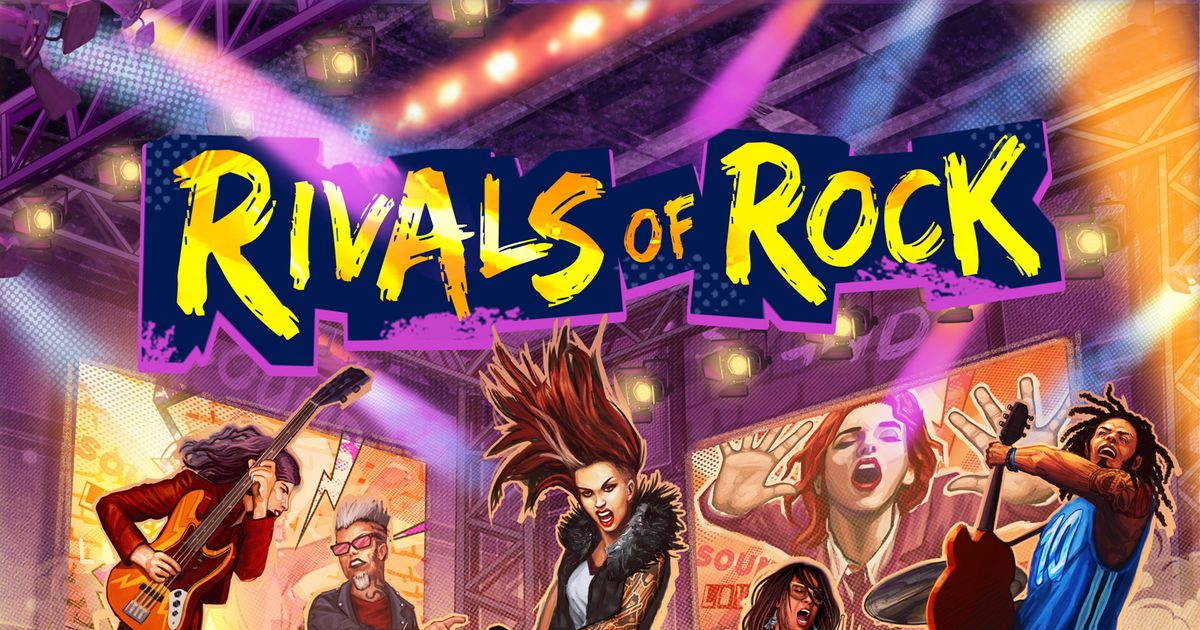 Rivals of Rock | Board Game | BoardGameGeek