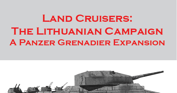 Land Cruisers: The Lithuanian Campaign | Board Game | BoardGameGeek