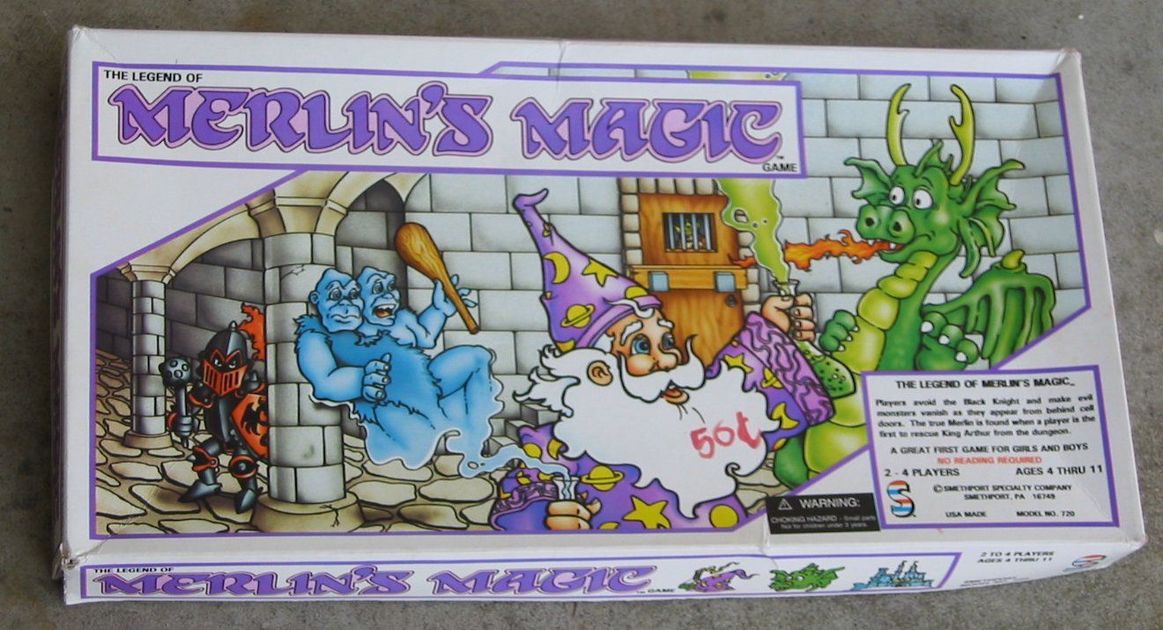 The Legend of Merlin's Magic | Board Game | BoardGameGeek