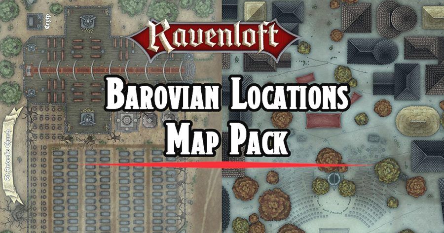 Barovian Locations Map Pack | RPG Item | RPGGeek