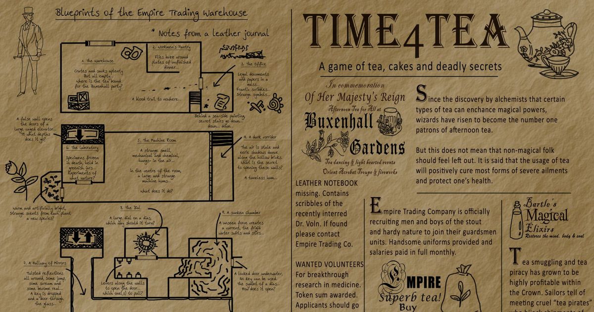 Time 4 Tea | RPG Item | RPGGeek