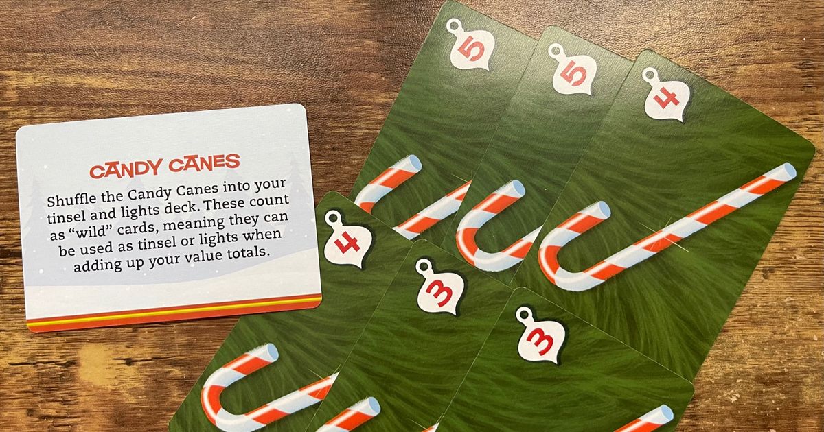 Holly Jolly: Candy Canes Promo Cards | Board Game | BoardGameGeek