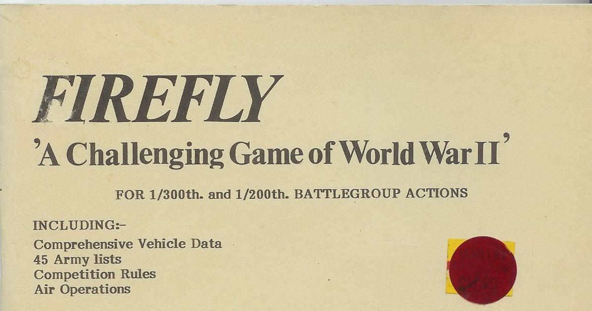 Firefly | Board Game | BoardGameGeek