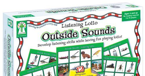 Listening Lotto: Outside Sounds | Board Game | BoardGameGeek