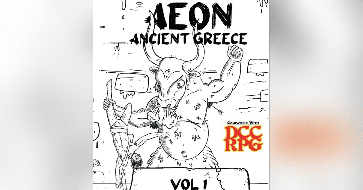 AEON: Ancient Greece Vol 1: The Labyrinth of Daedalus | RPG Item | RPGGeek