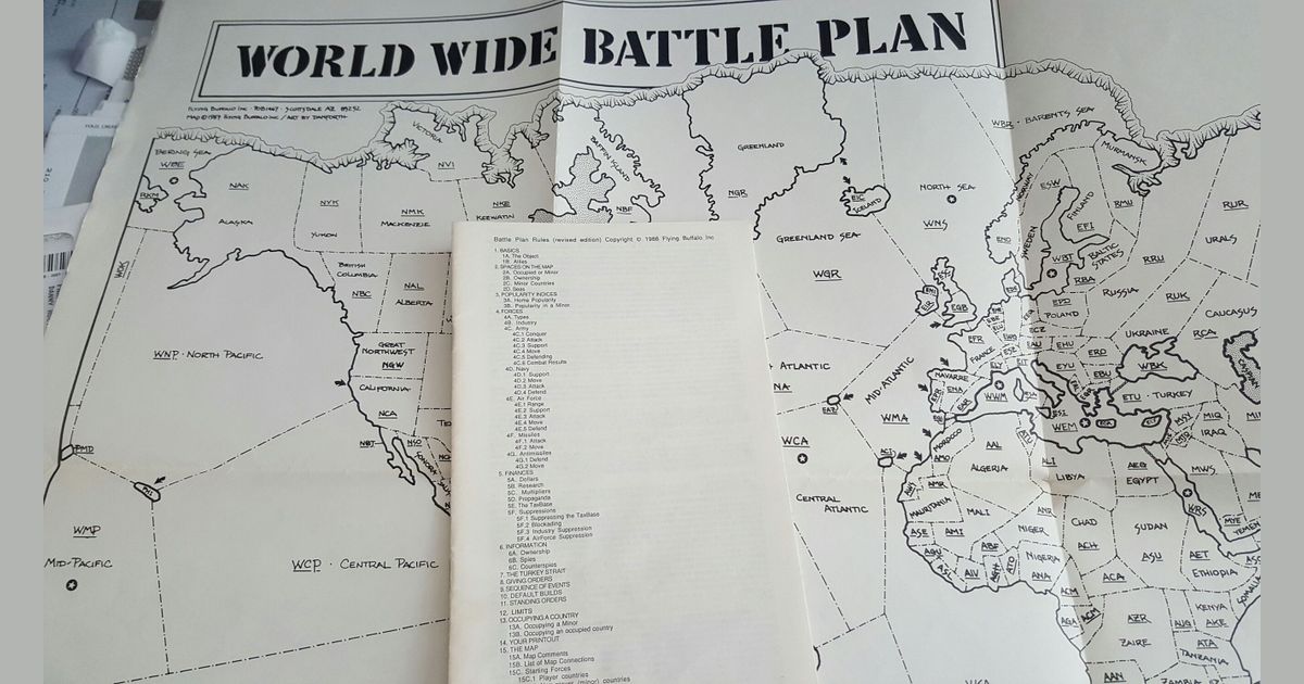 Battle Plan | Board Game | BoardGameGeek