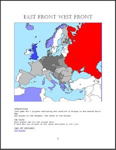 East Front West Front | Board Game | BoardGameGeek