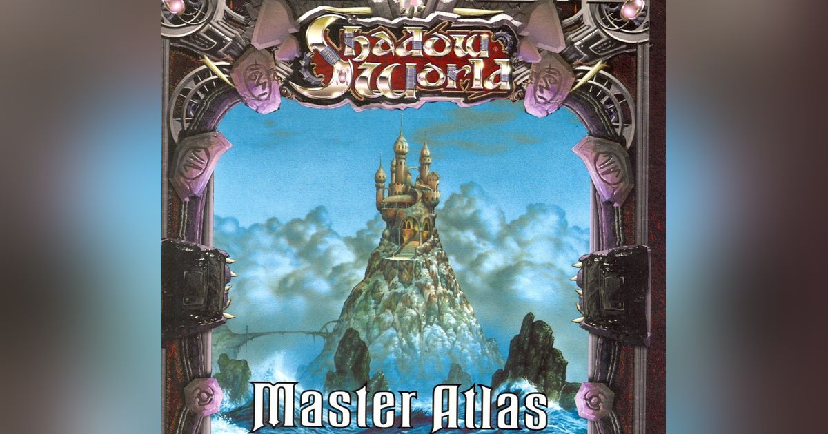 Shadow World Master Atlas (4th Edition) | RPG Item | RPGGeek