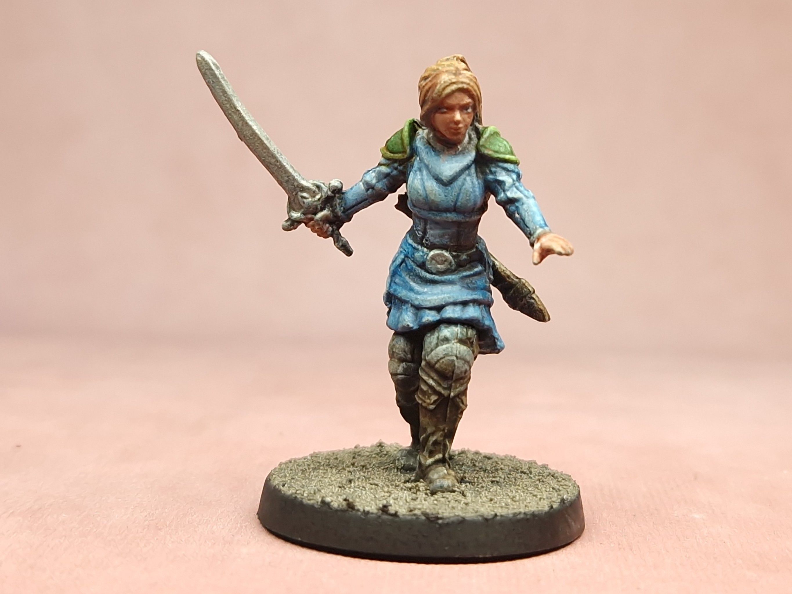 Lasting Tales - Fantasy Series 1: Female Human Fighter | Painted ...