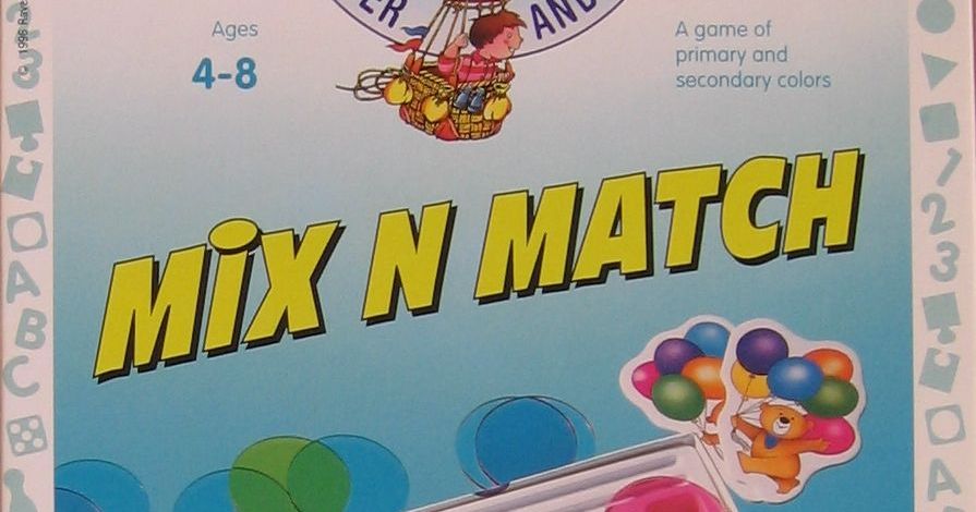 Mix N Match | Board Game | BoardGameGeek