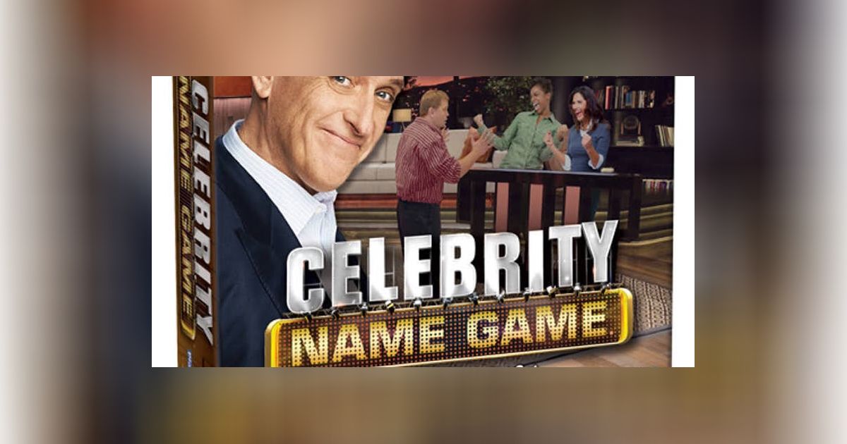 Celebrity Name Game | Board Game | BoardGameGeek