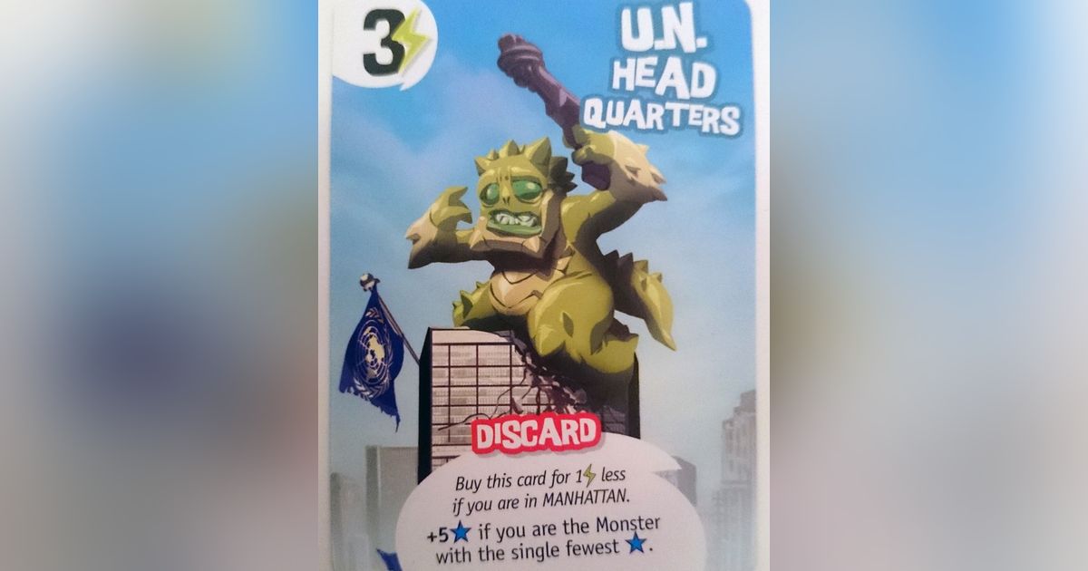 King of New York: U.N. Head Quarters | Board Game | BoardGameGeek