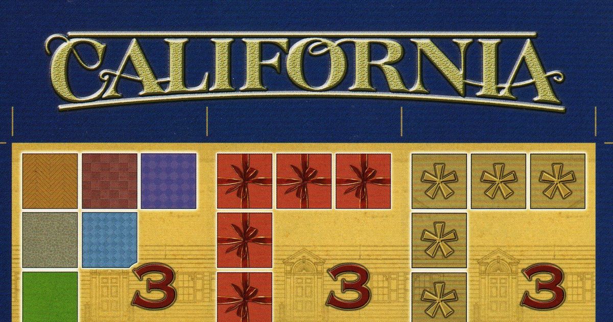 Die California Extrakarte | Board Game | BoardGameGeek