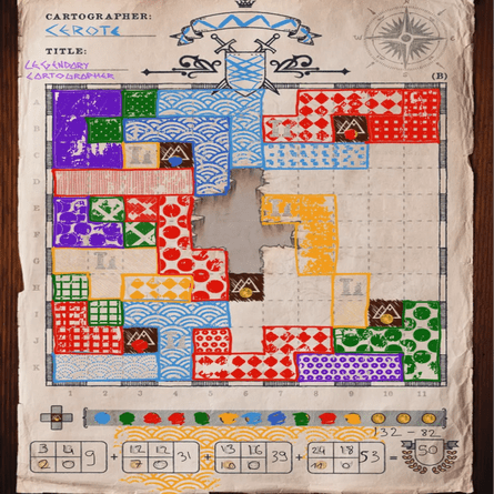 The Art In The Game Sheets 92 | Juegos Roll & Write | RPGGeek