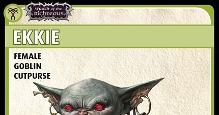 Pathfinder Adventure Card Game: Wrath of the Righteous – "Ekkie" Promo ...