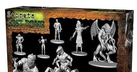 Secrets of the Lost Tomb: Core Bosses Miniatures | Board Game Accessory ...