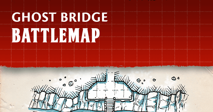 Ghost Bridge Battlemap | RPG Item | RPGGeek