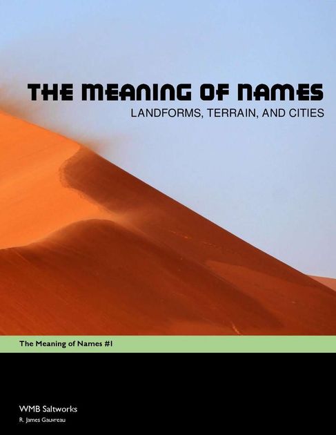 The Meaning of Names: Landforms, Terrain, and Cities | RPG Item | RPGGeek