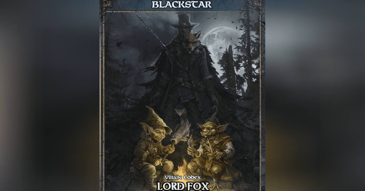 Villain Codex: Lord Fox | RPG Item | RPGGeek