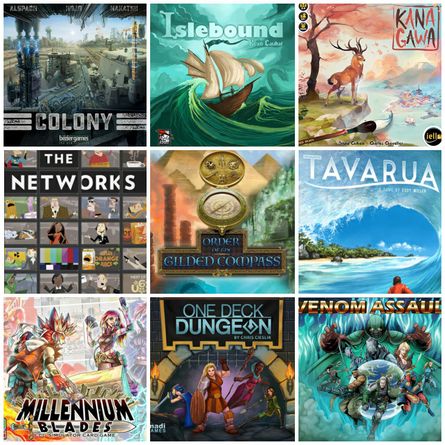 My Favorite Games from 2016 | The Cardboard Hoard | BoardGameGeek