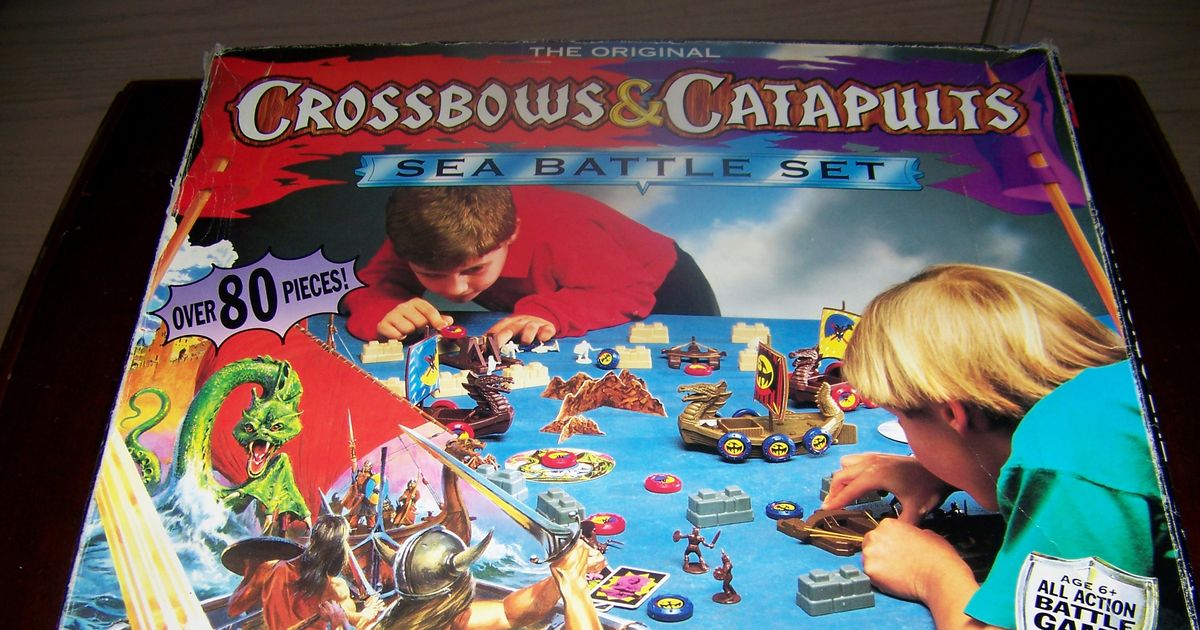 Crossbows and Catapults: Sea Battle Set | Board Game | BoardGameGeek