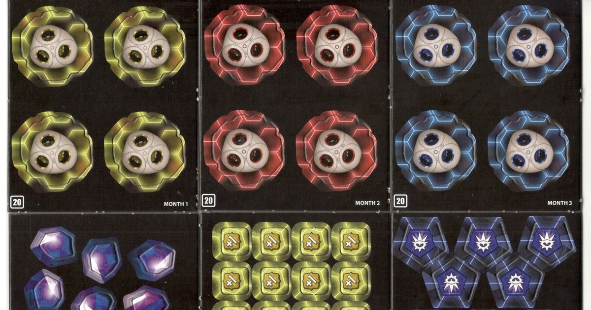 KeyForge: Call of the Archons – Alternate Tokens | Board Game Accessory ...