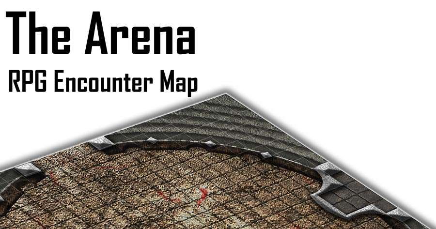The Arena RPG Encounter Map | RPG Item | RPGGeek