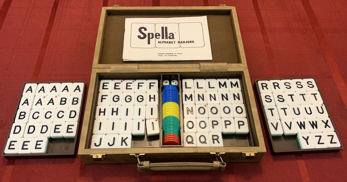 Spella: Alphabet Mahjong | Board Game | BoardGameGeek